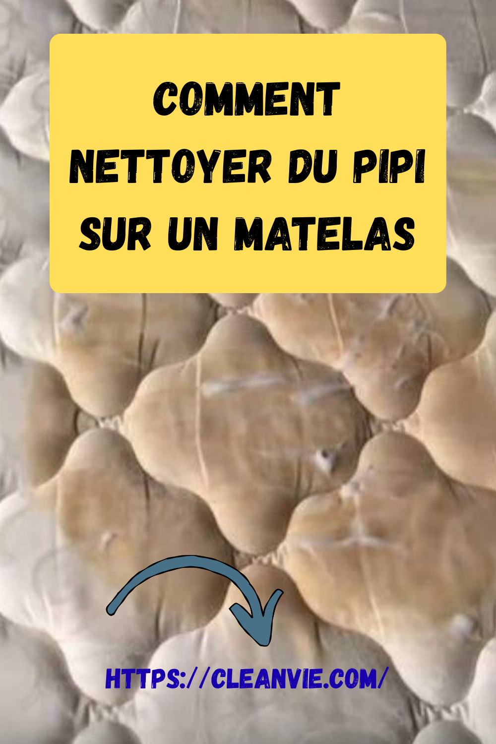 Comment nettoyer du pipi sur un matelas efficacement ? - Truc Facile